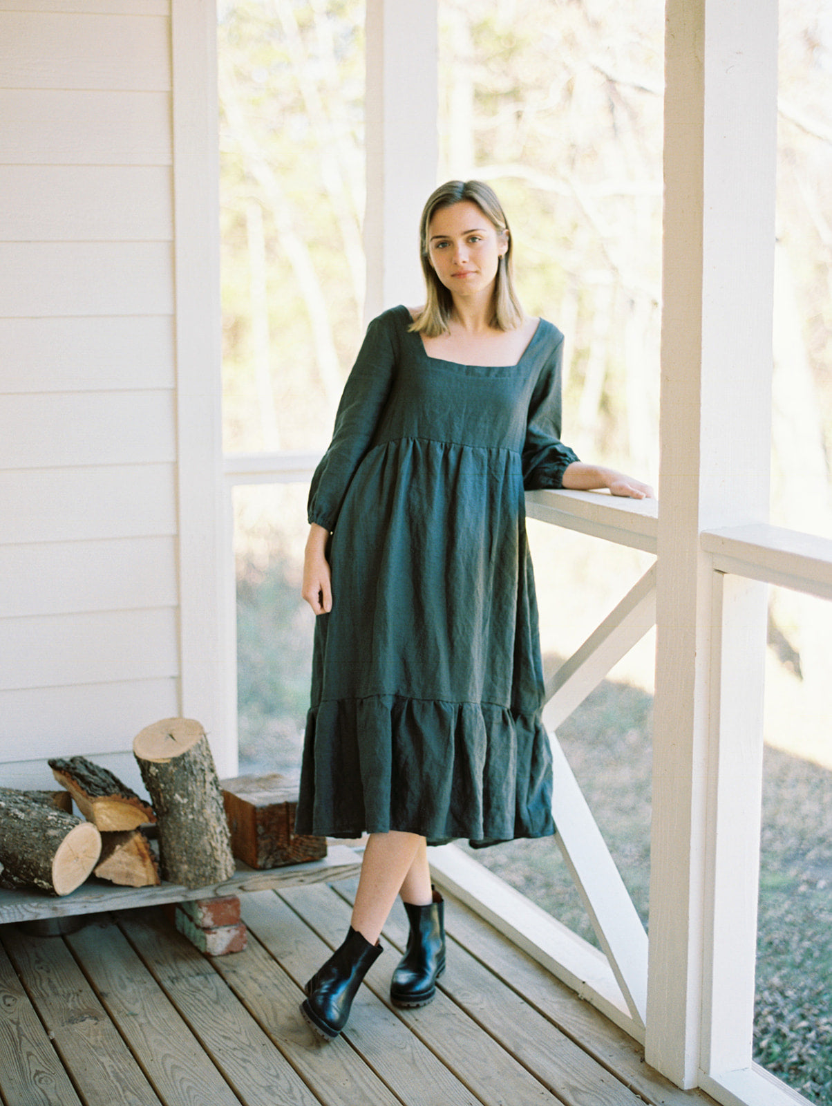 Betty Dress - Square Neckline – Rooney Sewing Patterns